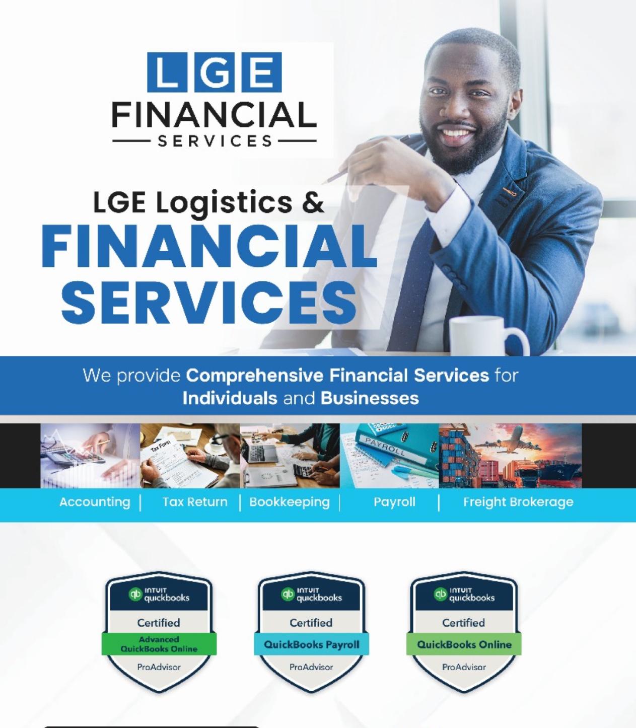Home - LGE Logistics & Financial Services